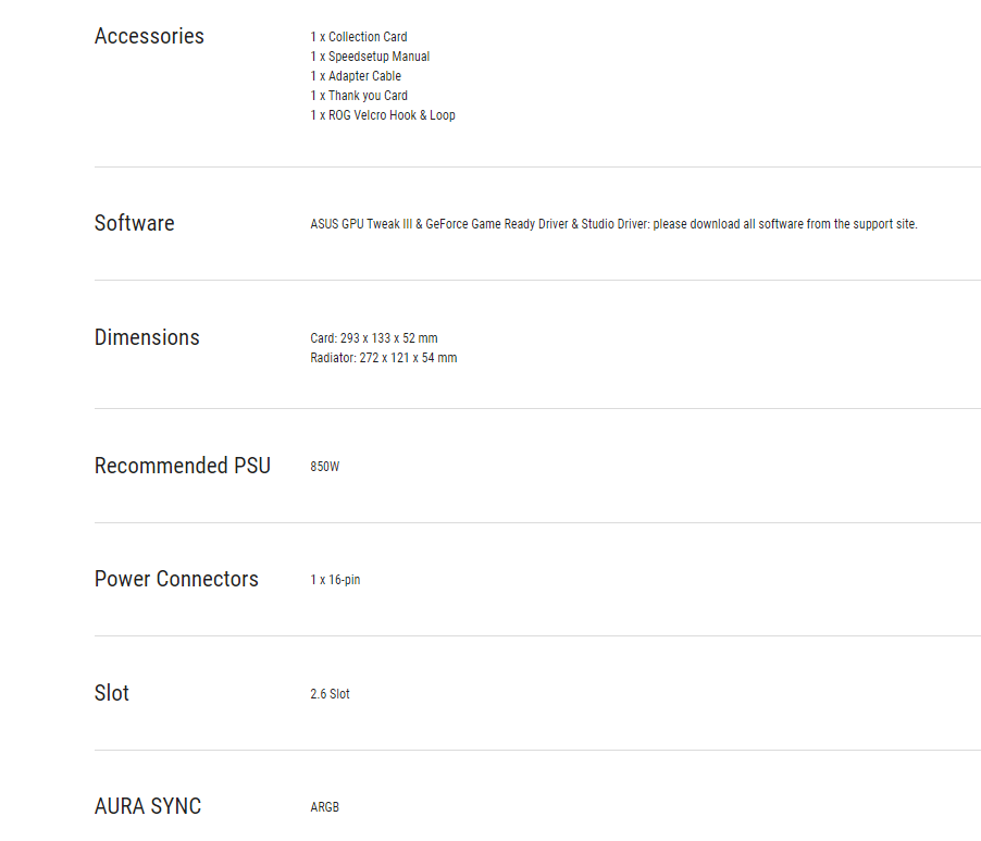 ASUS ROG STRIX LC GEFORCE RTX 4090 RTX4090 24GB GDDR6X OC EDITION (3 ...
