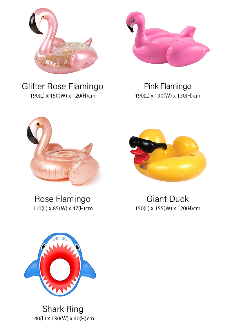 【MANY DESIGNS】Jumbo Inflatable pool Float Pizza Float Unicorn Duck ...