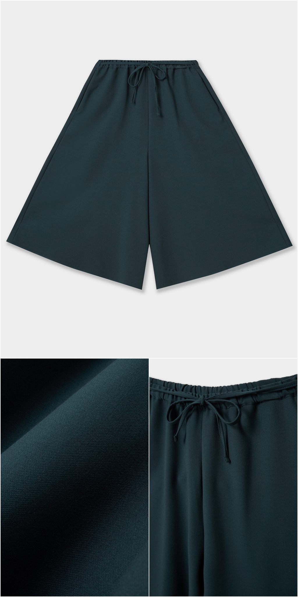 EDUARDO Women's Curot fit banding wide pants (70/75/80) | Shopee Singapore