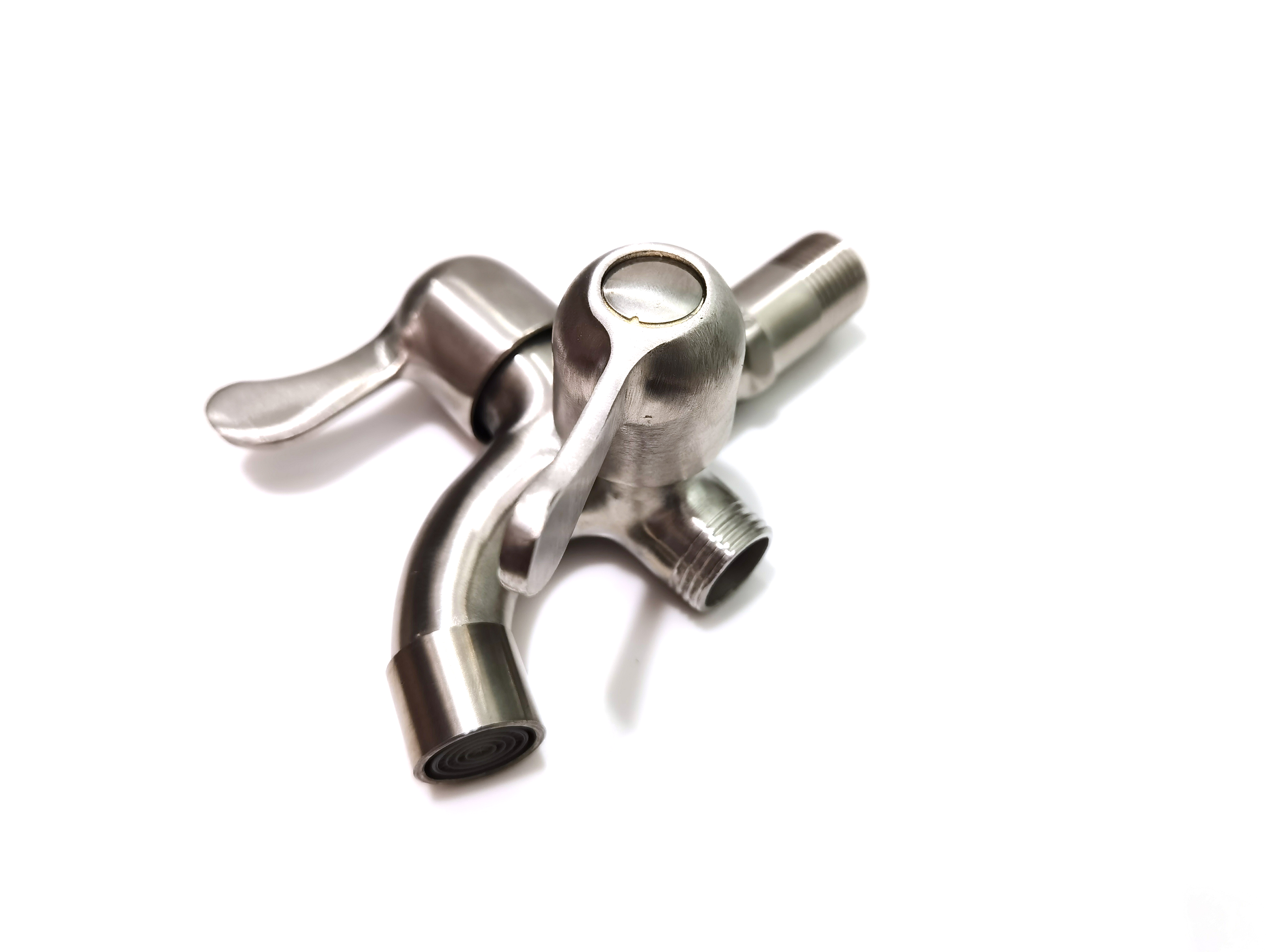 304 Stainless Steel Double Tap Multifunctional Stainless Steel Two Way ...