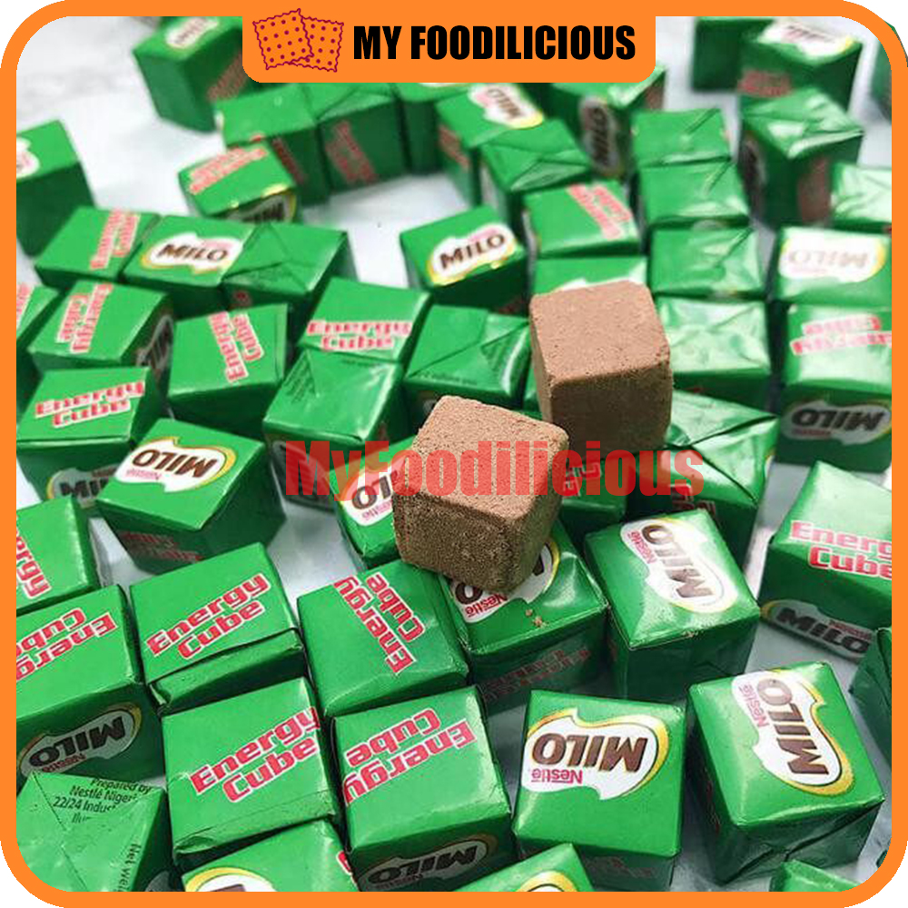 Nestle Milo Energy Cube 137.5g (50 pcs) Chocolate Tasty Fuel Vital ...
