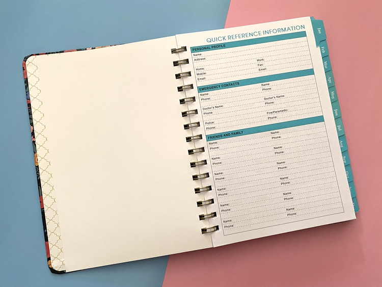 [SG] A5 2024 monthly planner daily planner A5 Notebook with Yearly ...