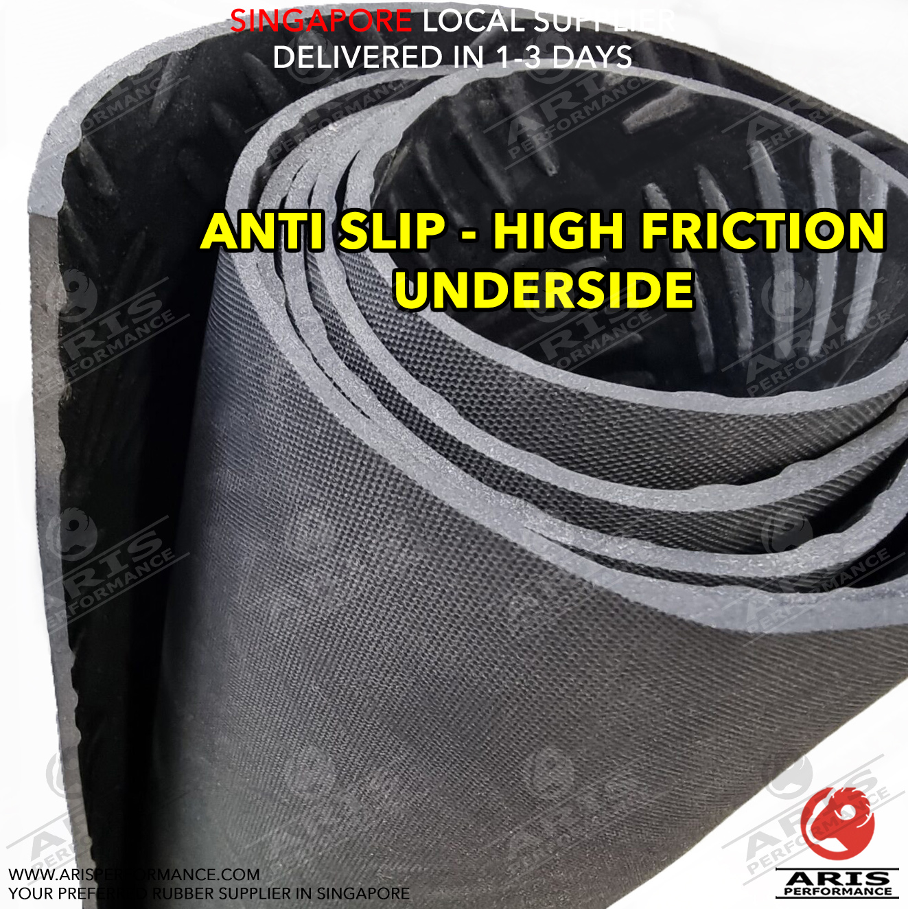 Van Lorry Cargo Mat, Car Boot Mat, Anti Slip Waterproof Rubber Mat For ...