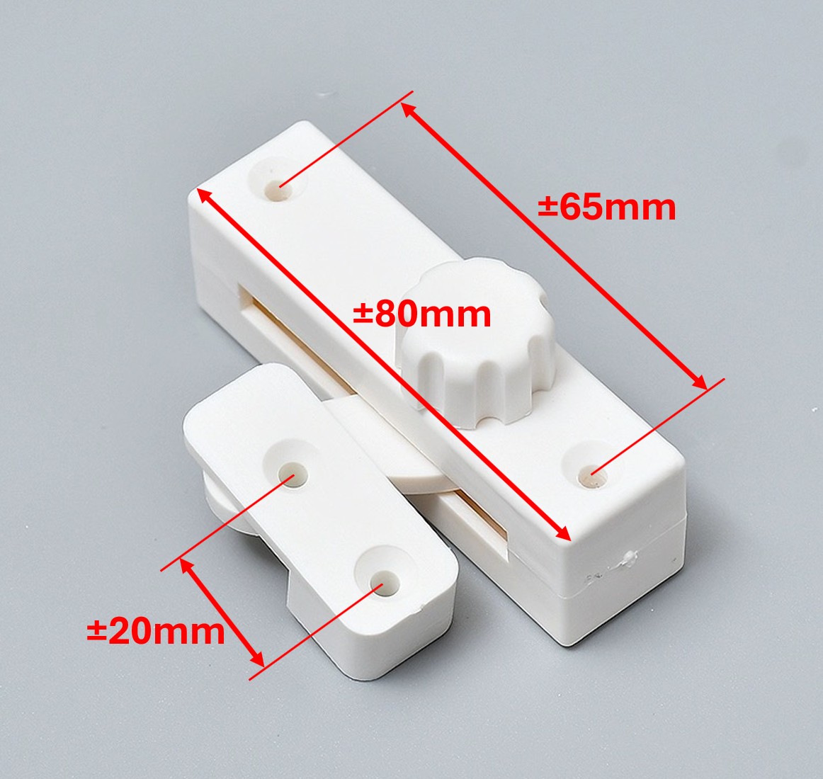 PVC Folding Door Lock ️ Toilet Folding Panel Door Lockset ️ Bathroom Plastic Turn Lock ️ Toilet ...