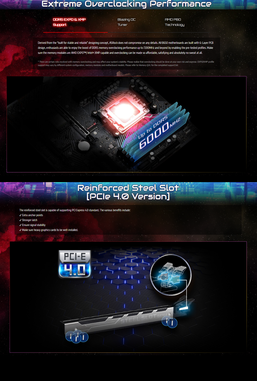 ASROCK B650M PG Lightning Wifi Motherboard | Shopee Singapore