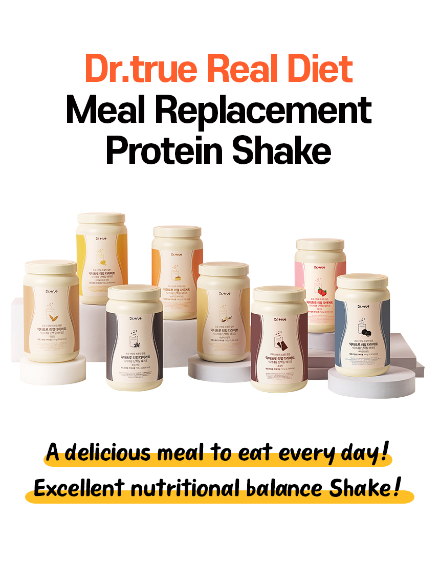 Dr.true Korean Diet Protein Shake 750g 8 Flavors | Shopee Singapore