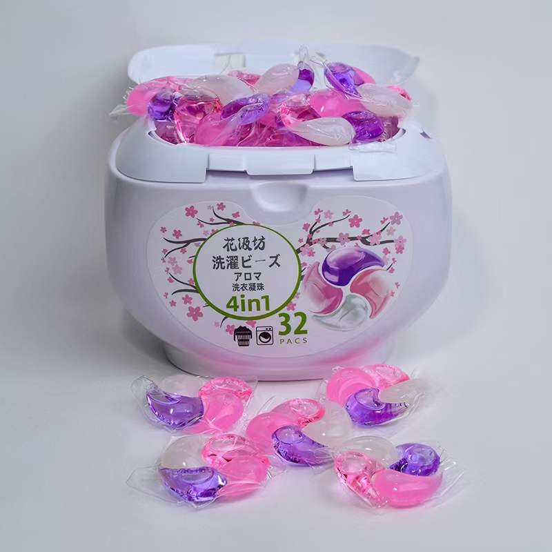 4-in-1 Laundry Capsule | Laundry Pod | Detergent Capsules (36/32 Capsules) | Shopee Singapore
