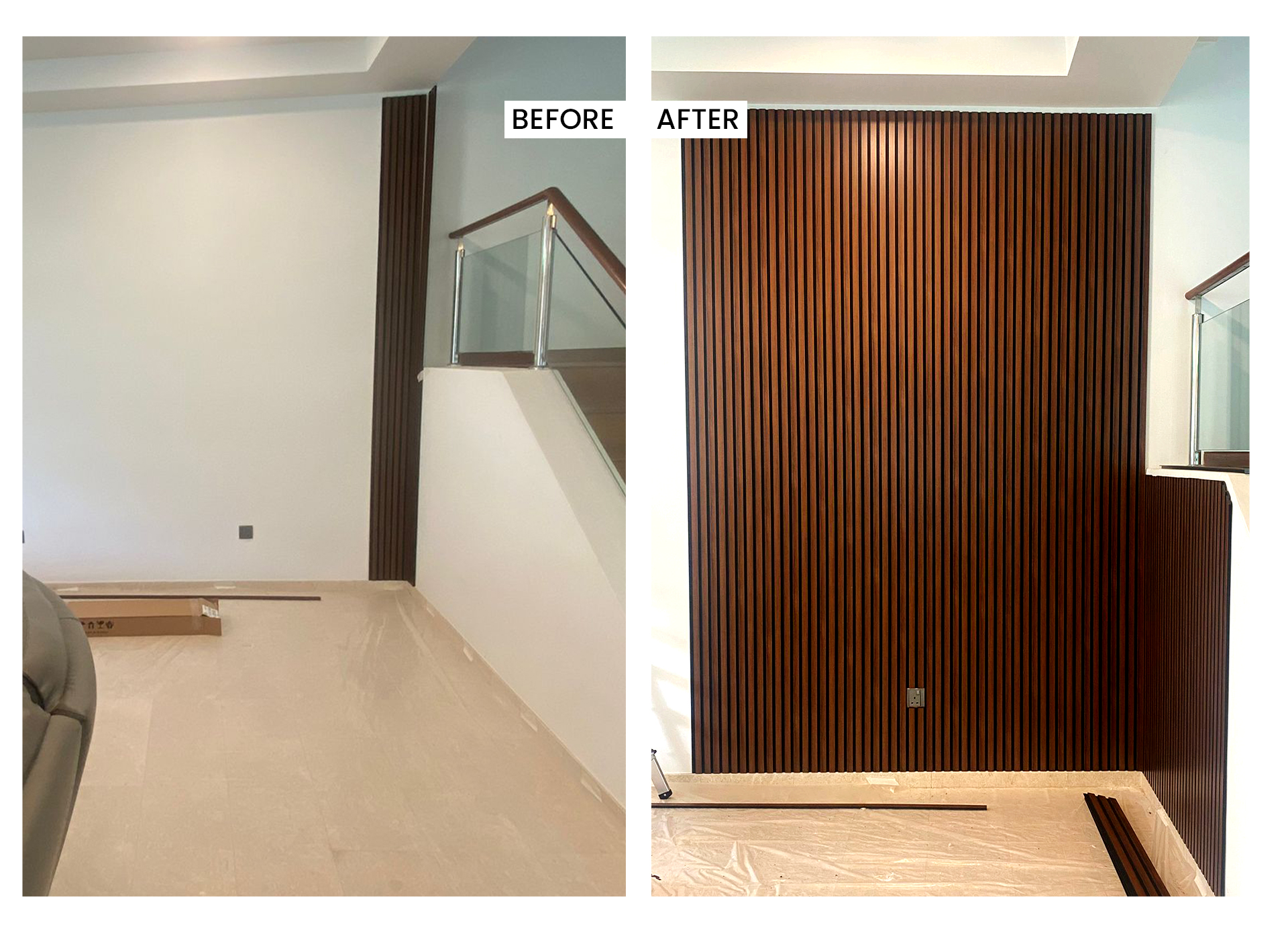 DEKOREA Miga Korean Louver Wall Panel Decoration Fluted Panel L001 ...