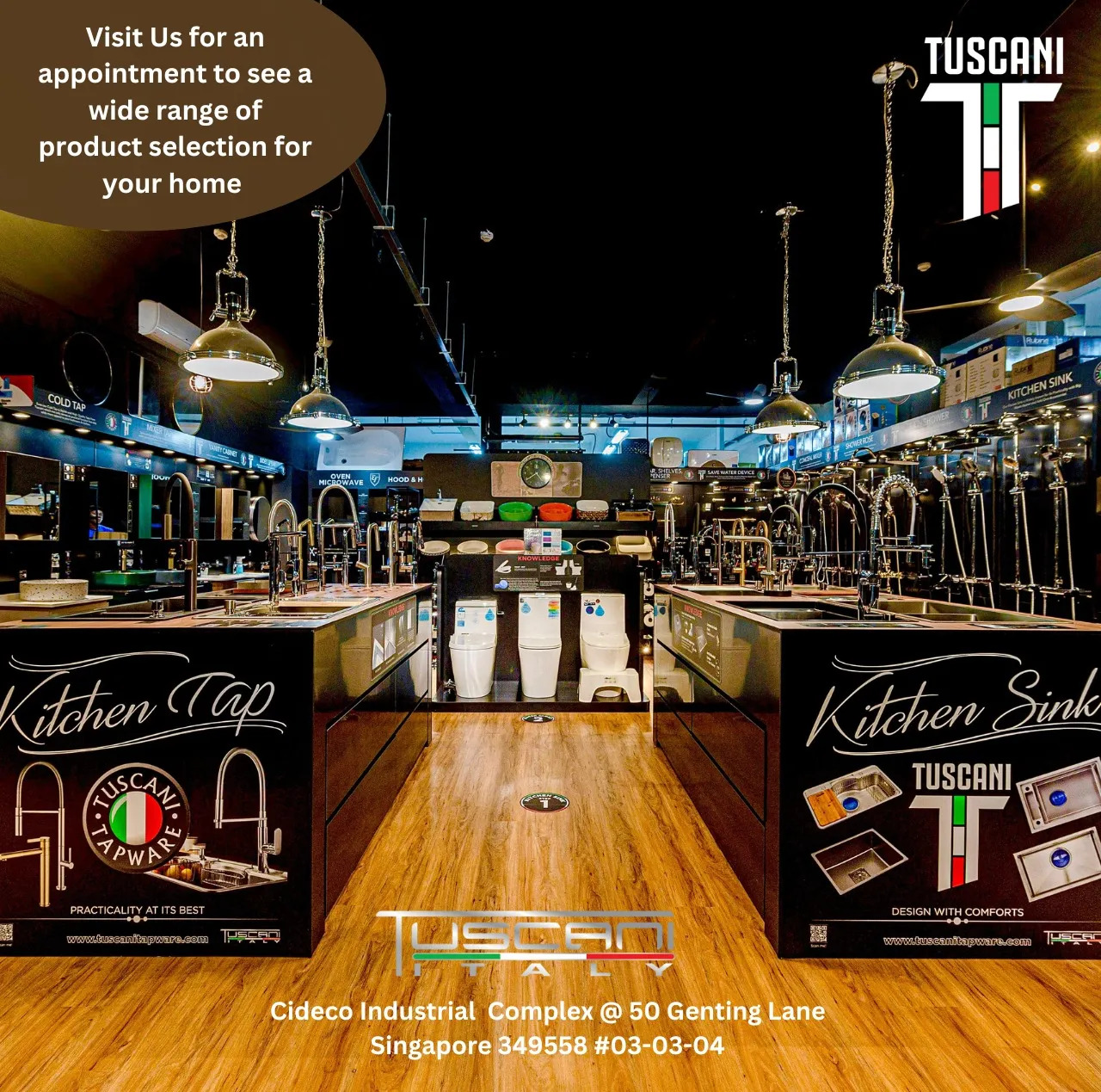 Tuscani BAS1 | BAS2 - Removable Straight Shelf - Bathroom Accessories ...