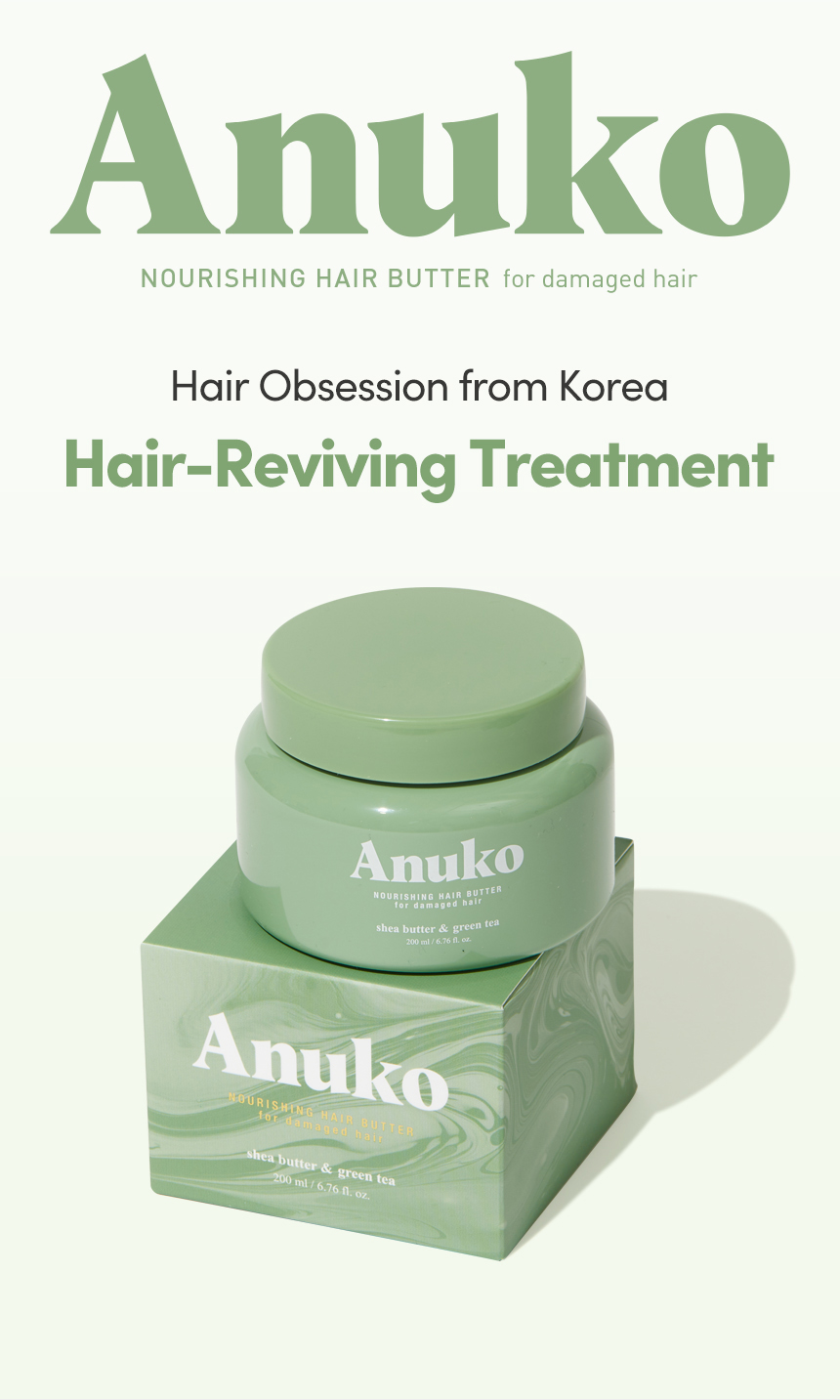 [Gift Box] Anuko Nourishing Hair Butter Duo Set (200ml + Travel Kit ...