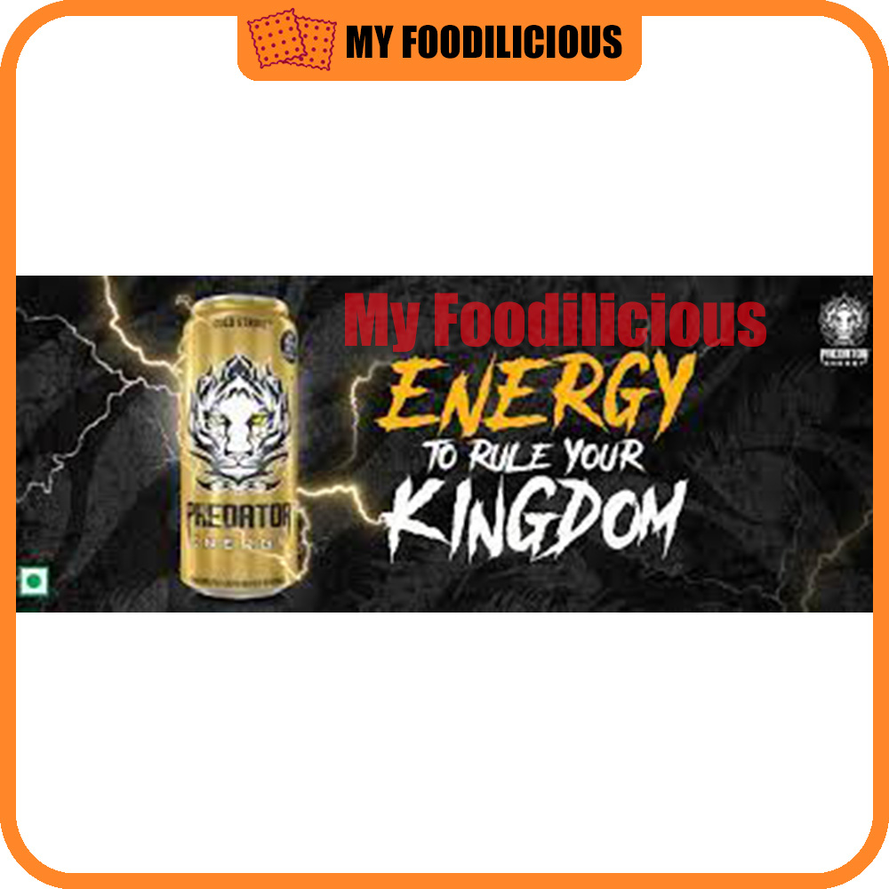 Predator Energy Drink Gold Strike 12 x 320ml A Coca-Cola Company ...