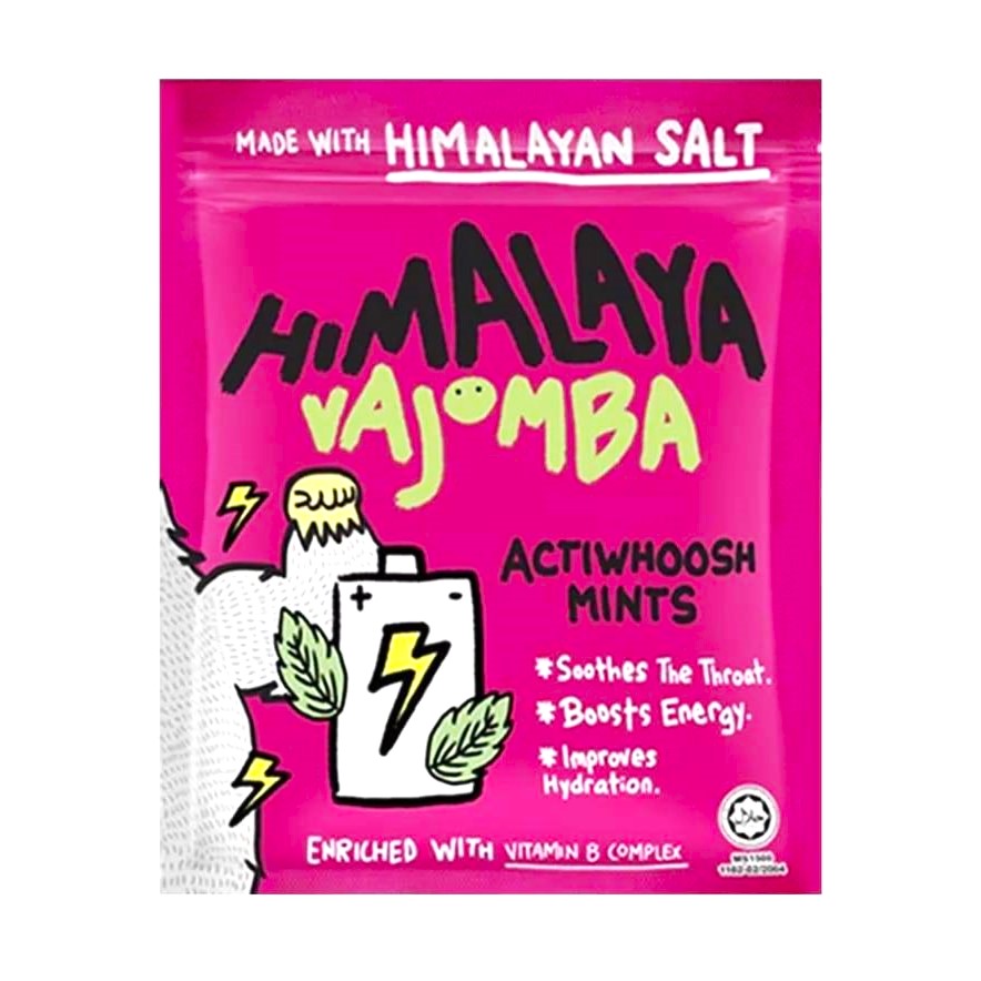 Himalaya Salt Sports Mint Candy Lemon / Vajomba Actiwhoosh Mint ...