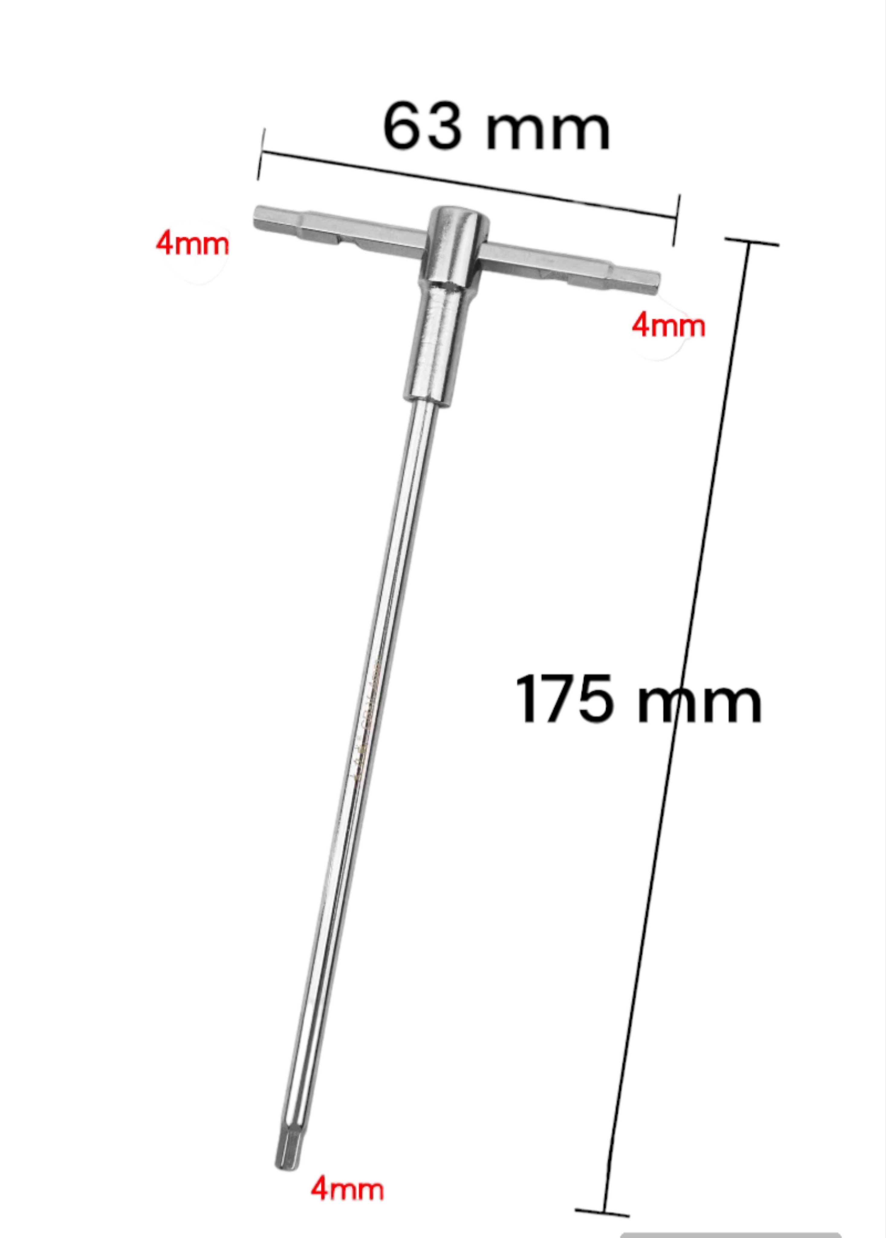 Precision Sliding T Handle Allen Wrench 4mm 5mm or 6mm singapore local ...