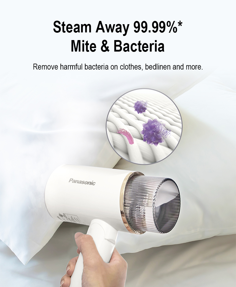 Panasonic 1300W Lightweight and Foldable Handheld Garment Steamer NI ...