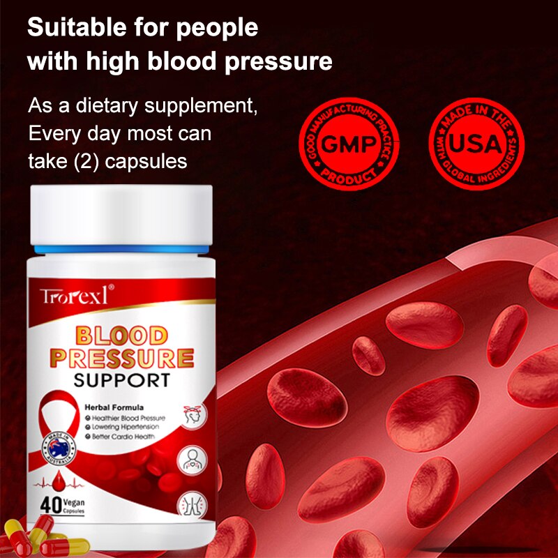 [Next Day Delivery]Trorexl blood pressure supplement,cholesterol,low ...