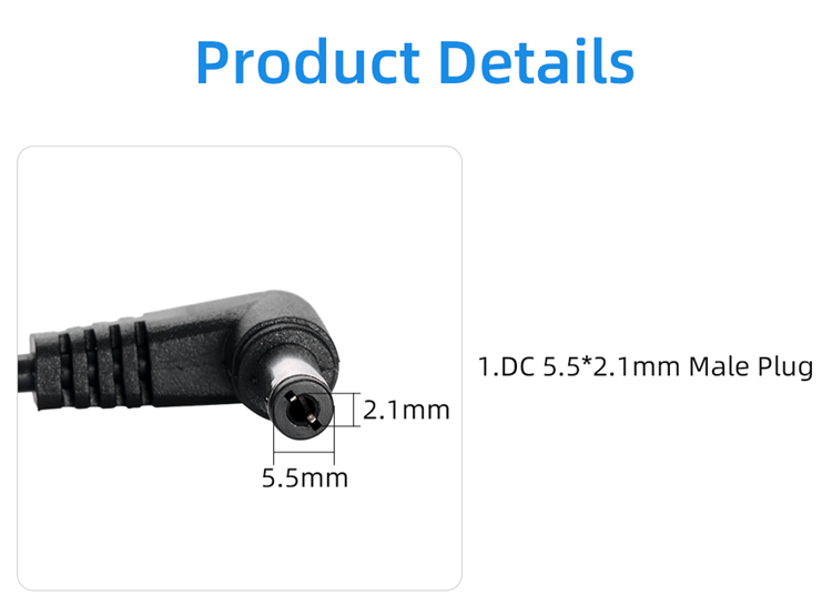 [KingMa] NP-F550 / NP-F750 / NP-F970 Dummy Battery to DC Jack Connector ...