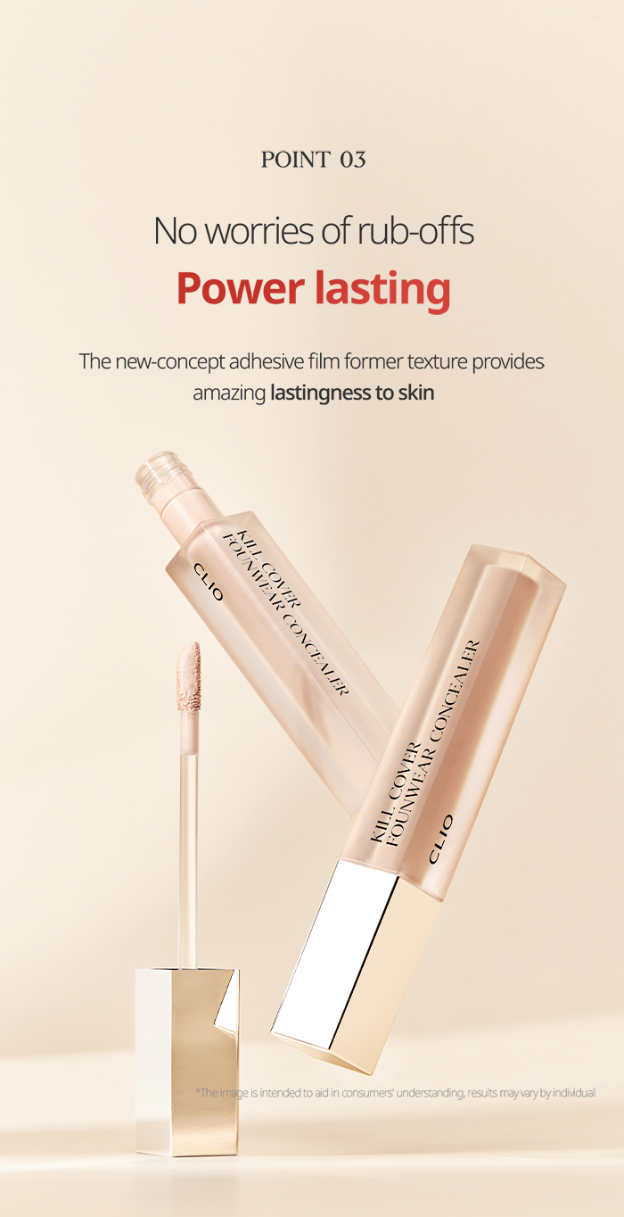 [CLIO] [NEW] Kill Cover Founwear Concealer 6g (Light weight, Rich Density, Long-lasting, 4 ...