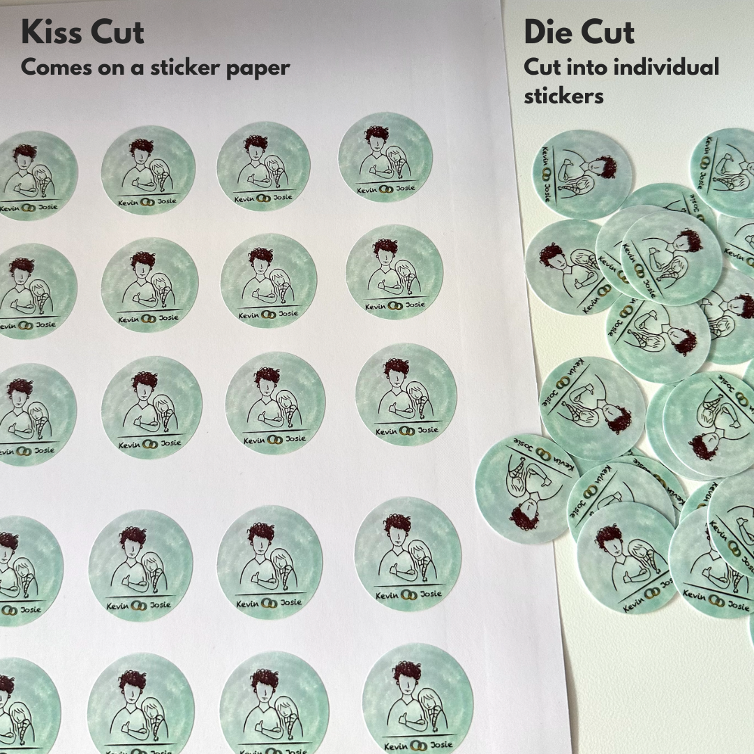 [SG🇸🇬] Custom Die Cut Stickers. Premium Quality. For Laptops, Water ...