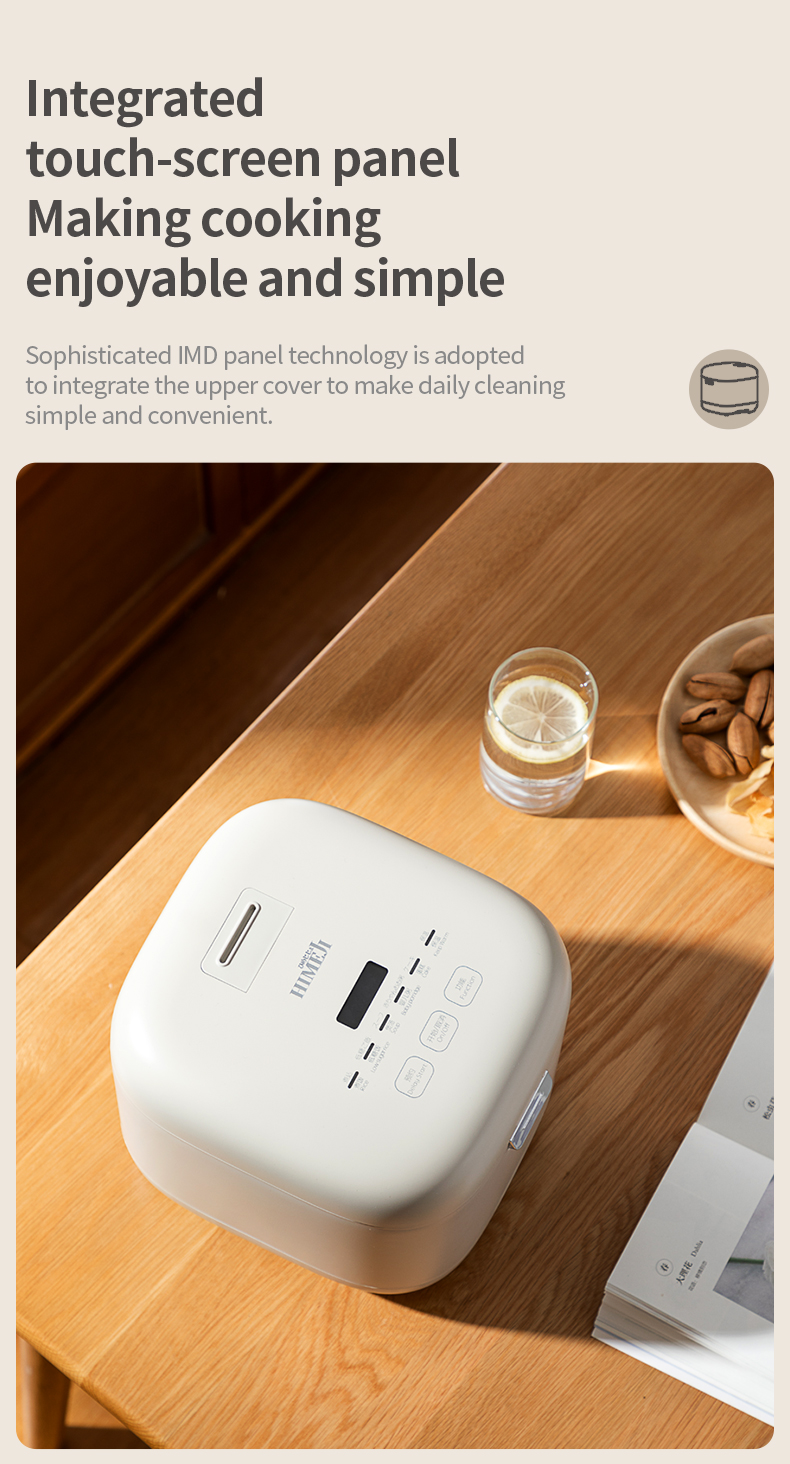HIMEJI 1L Low GI Rice Cooker for 1-4 pax Low Carbs Reduce 30% of Starch ...
