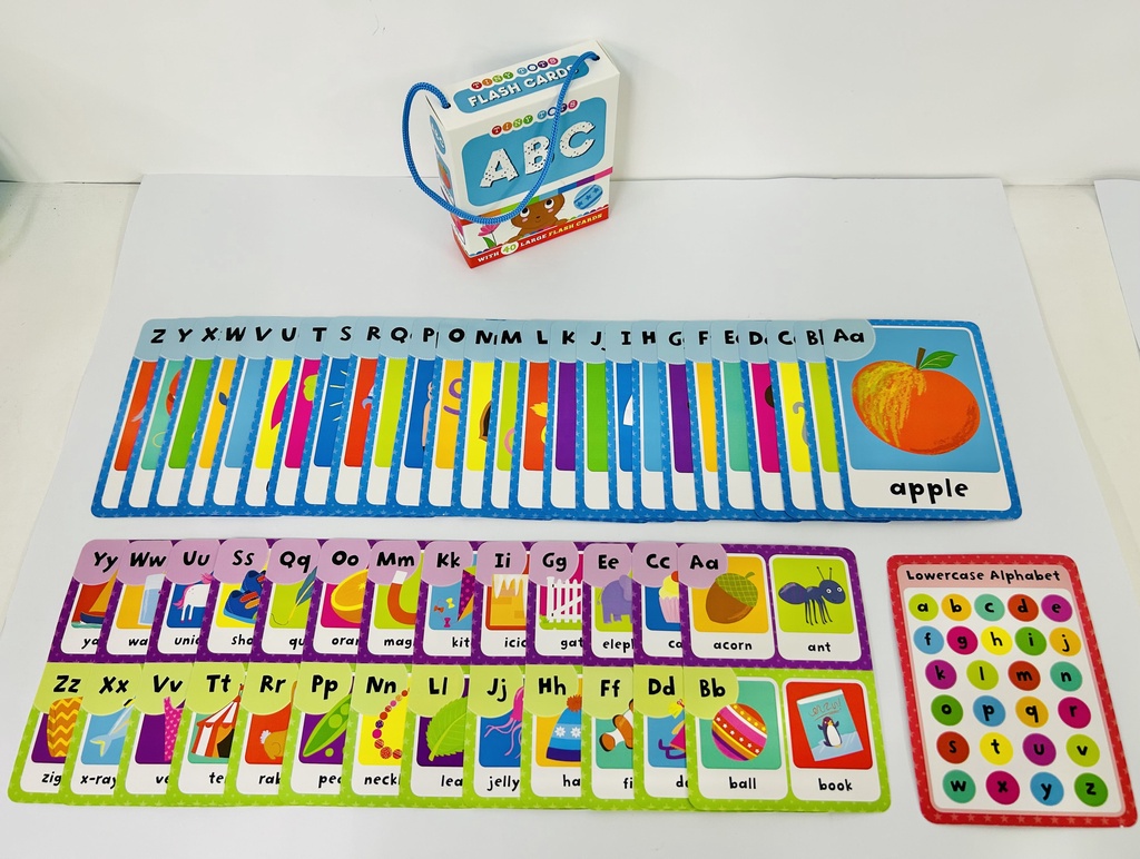 Tiny Tots ABC Flashcards Case For Kids To Learn the Alphabet | Shopee ...