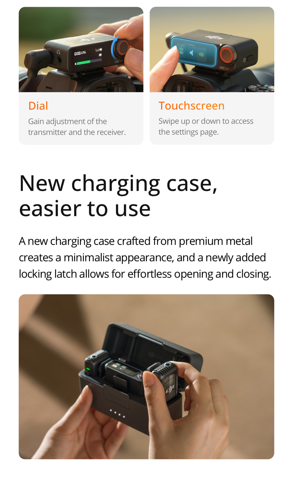 DJI Mic 2 - Wireless Microphone | High-Quality Audio Recording ...