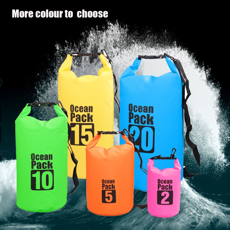 Waterproof Dry Bag Backpack Professional Ocean Pack Large size hiking ...