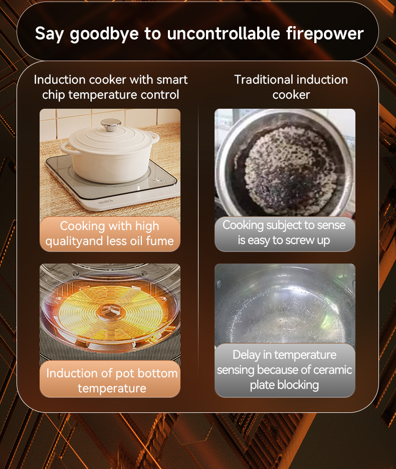 HIMEJI 1.6 CM Ultrathin Induction Hob | 2100W High Power Induction ...