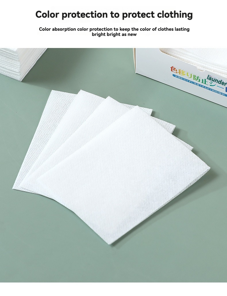 Laundry Paper Mixed Proof Color Dyeing Laundry Sheet Absorption Colour ...