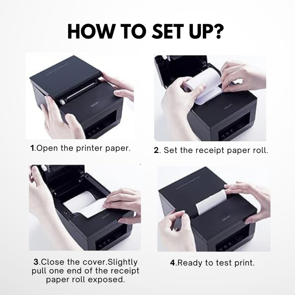 SG Receipt Paper Roll, Thermal Paper Roll, Coreless POS Receipt, Nets ...