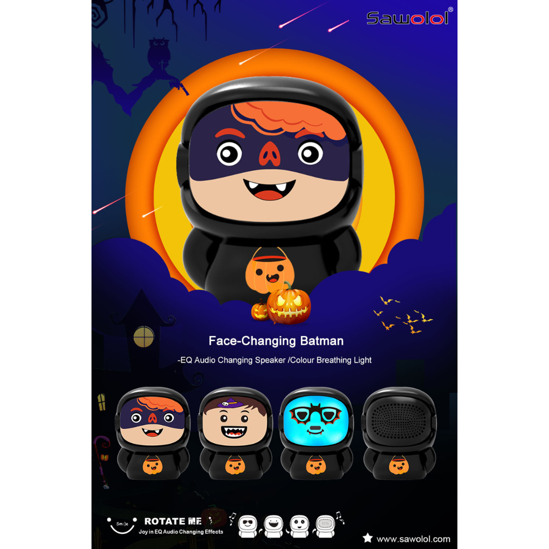 SAWOLOL Face changing animal robot, Bluetooth Speaker +Hands-freecall ...