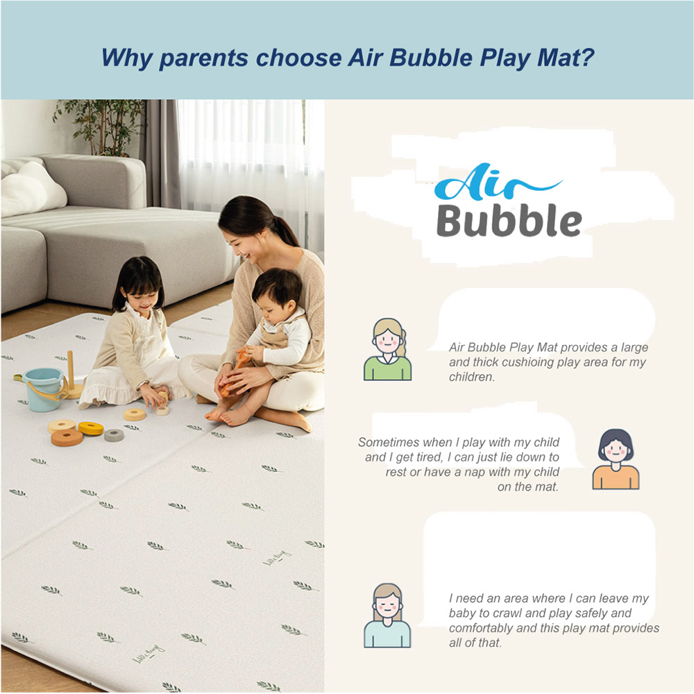 Parklon Air Bubble PVC Playmat, L40 (Assorted Designs) | Shopee Singapore