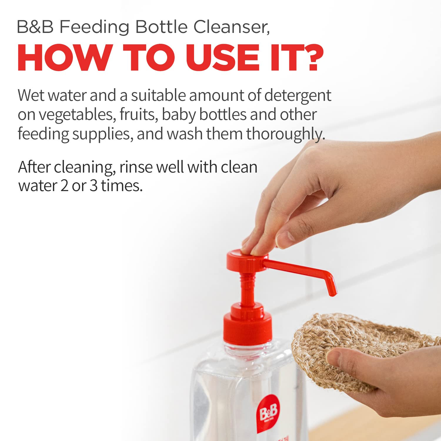 B&B Feeding Bottle Cleanser (Liquid) | Shopee Singapore