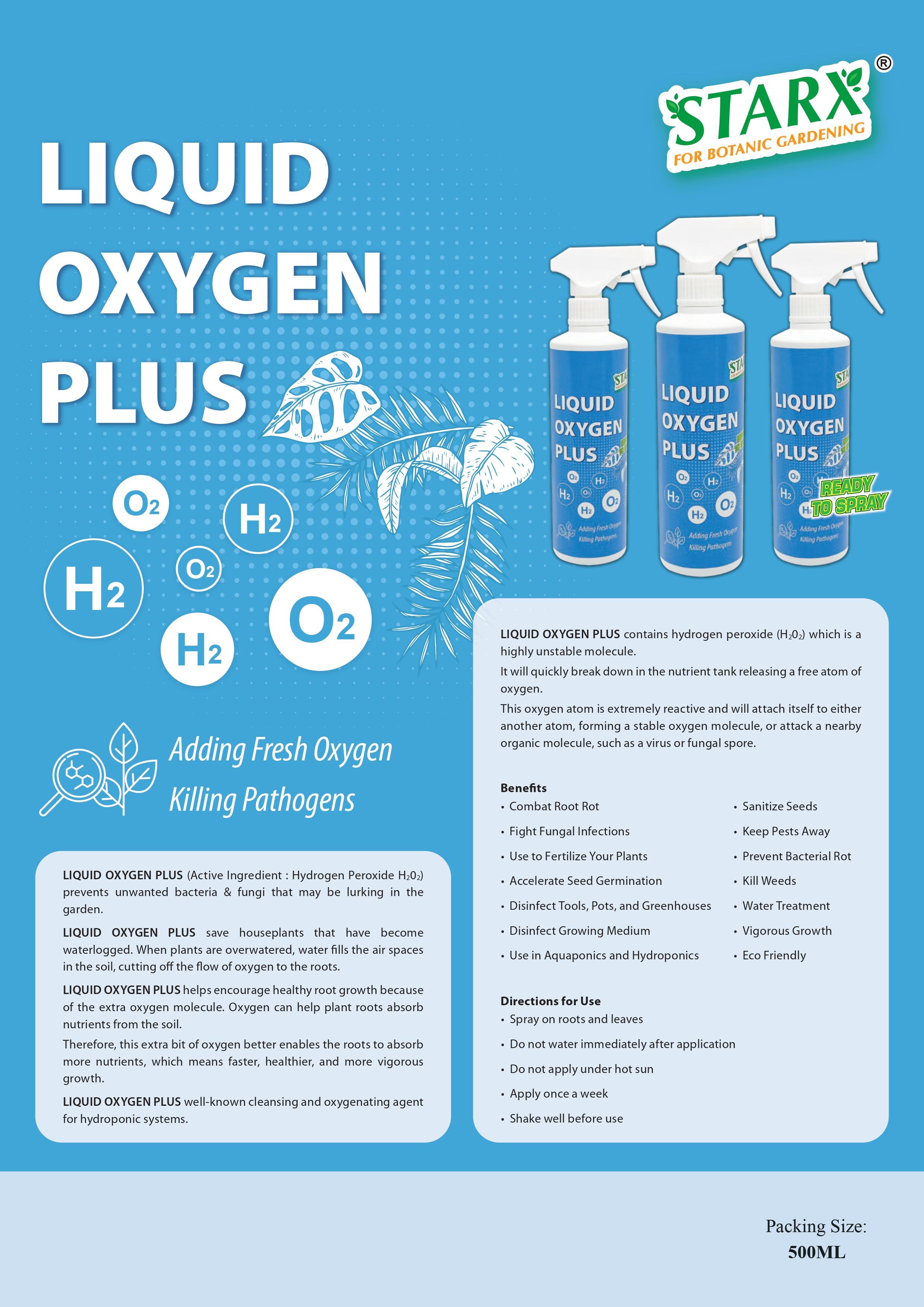 [Min. Purchase of 2] Liquid Oxygen Plus (Hydrogen Peroxide for ...
