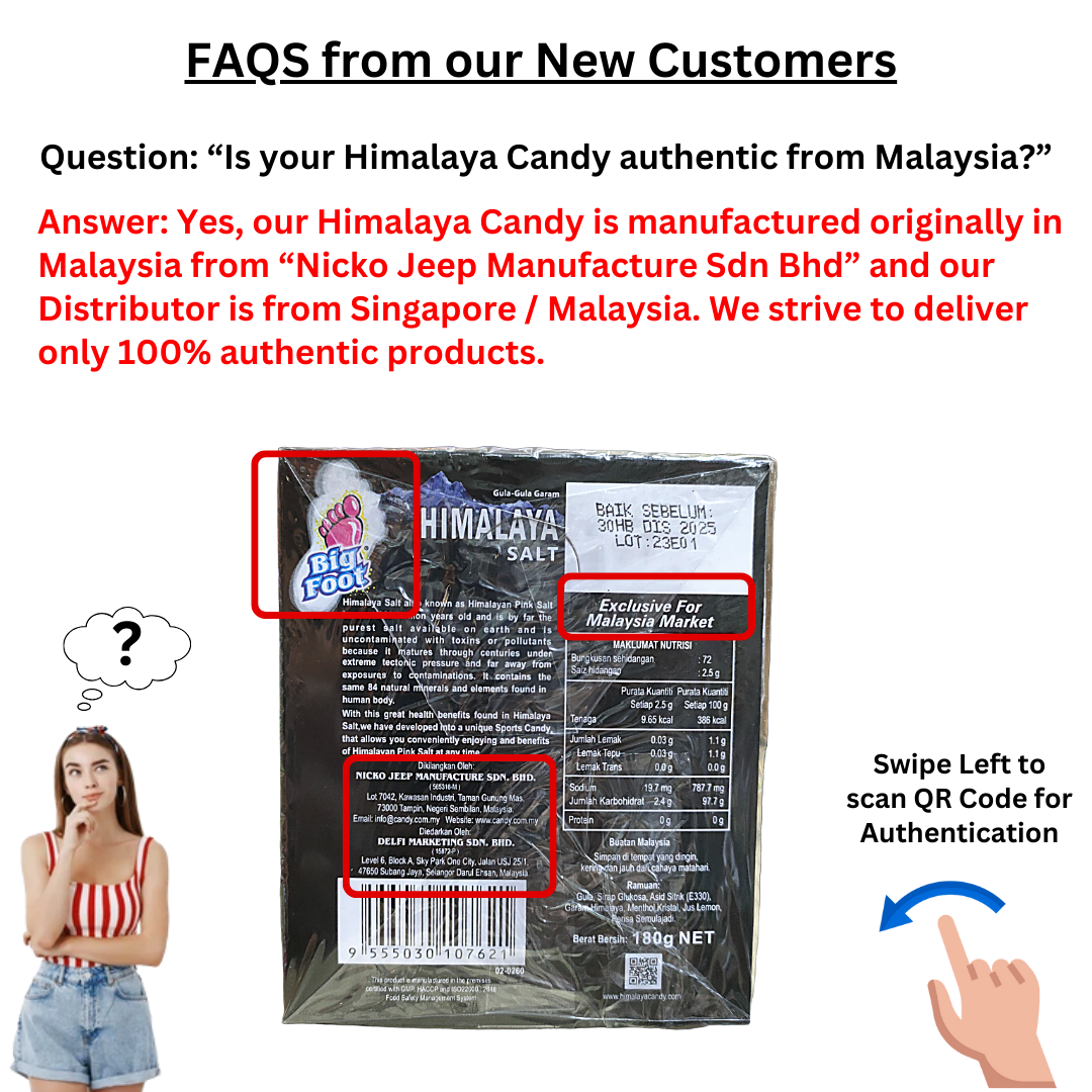 Himalayan Salt Candy | Himalaya Vajomba | Candy | Snacks | Sweets ...