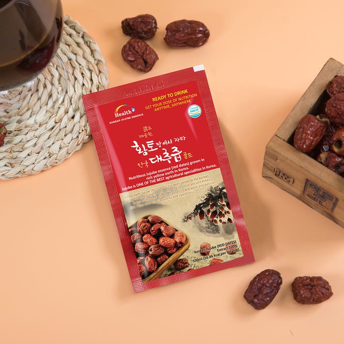 Korean Jujube Juice Essence 110 ML / 100% Natural Red Dates Concentrate ...