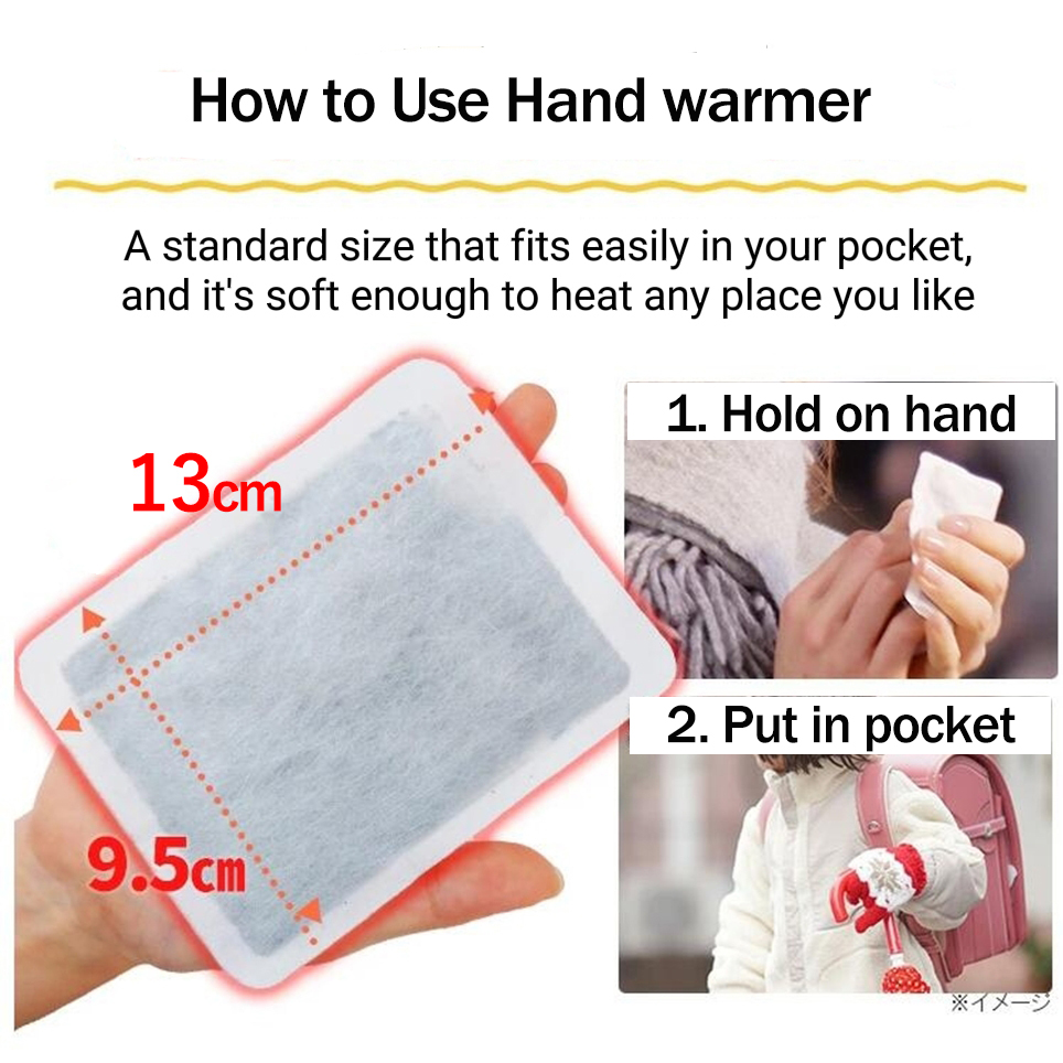 [SG Stock]10pcs Heat Pad Body Warmer Hand Warmer For Cold Weather ...