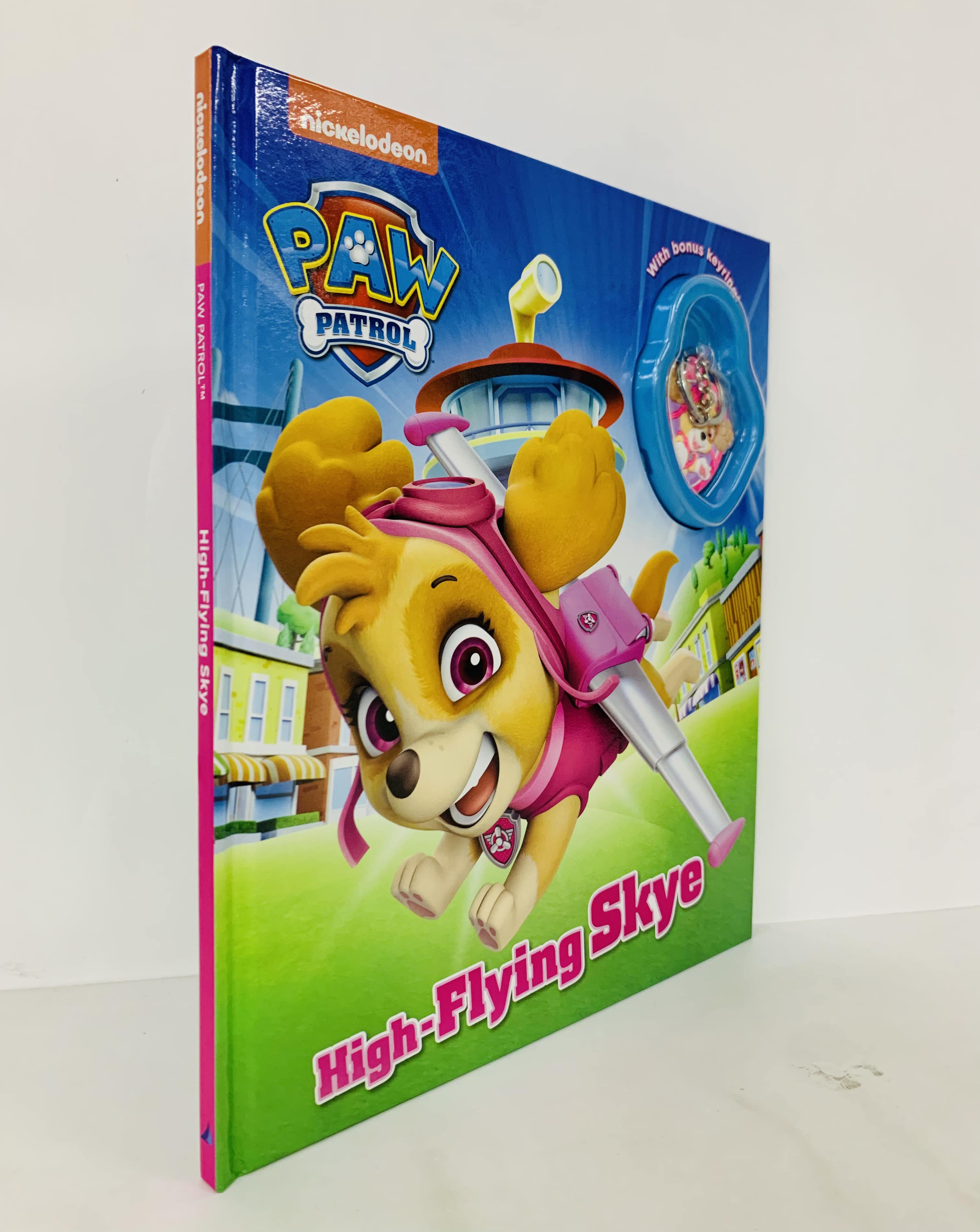 Paw Patrol High Flying Skye Story Book For Kids To Read With Bag Tag ...