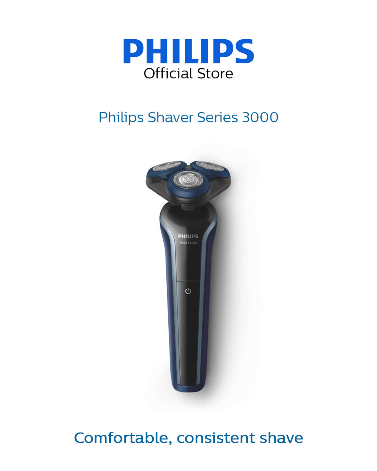 Philips Shaver Series 3000 - S3608/10 | Shopee Singapore