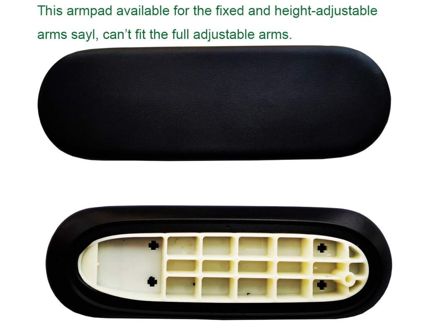 Arm Pads Caps Replacement for Herman Miller Sayl Office Chair Fixed and ...