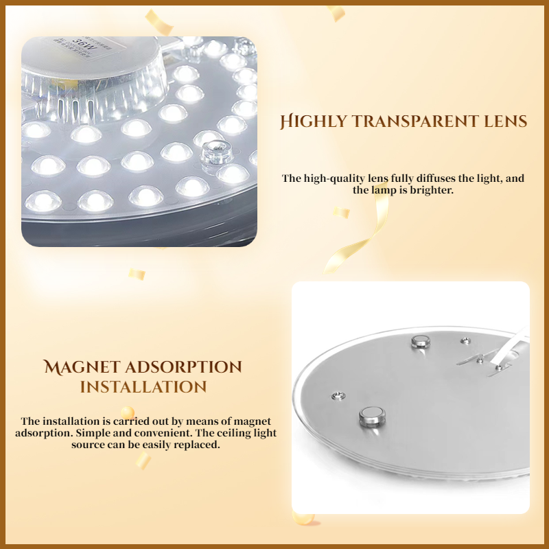 [Local Stock]LED Ceiling Light replacement Magnetic led light module ...