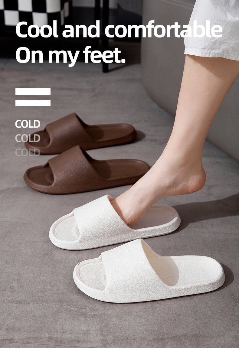 NEW Slippers men and women couples thick-soled home slipper/foot ...
