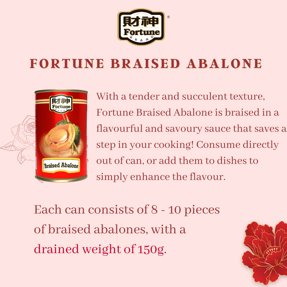Fortune Braised Abalone 425g (10P) | Shopee Singapore