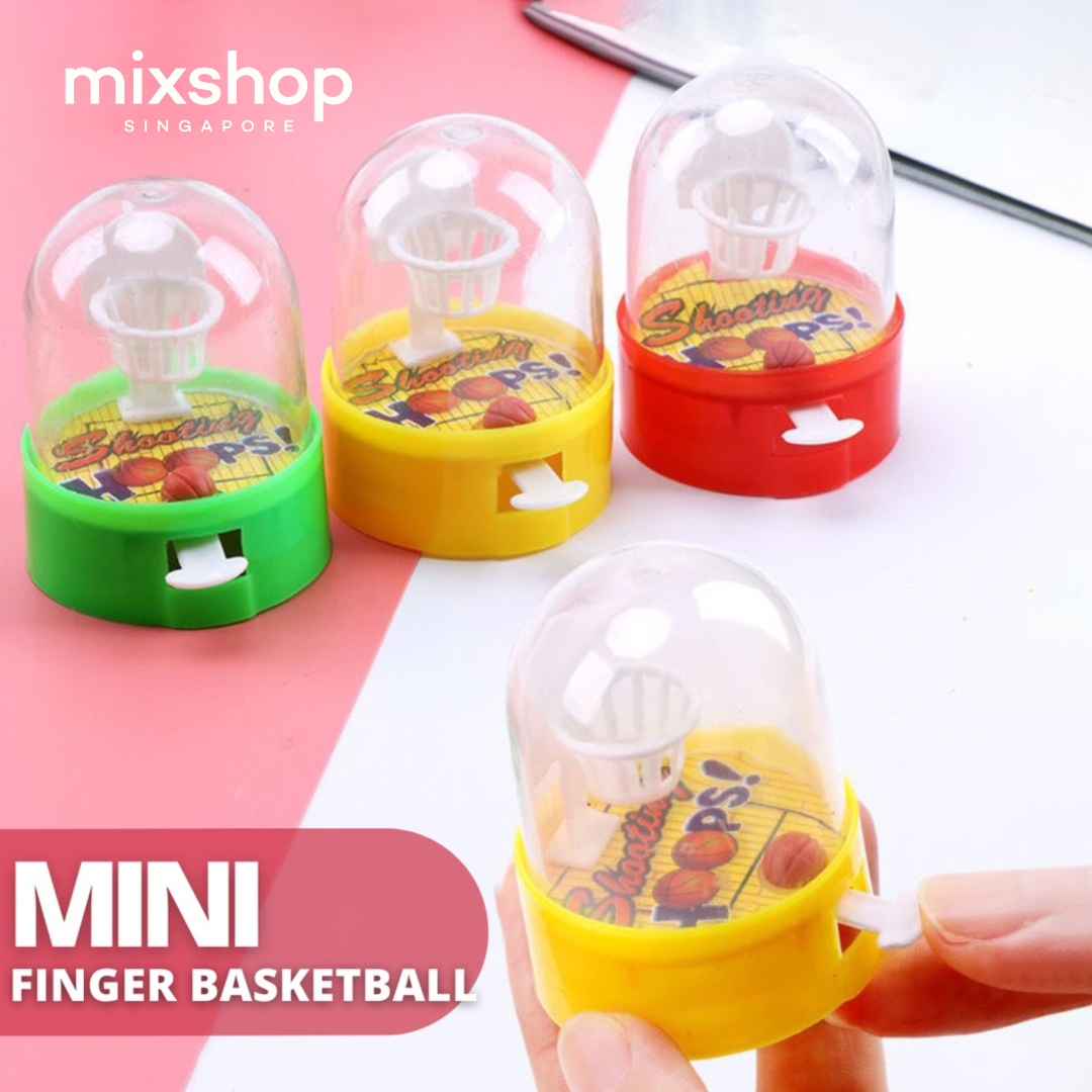 mixshop Mini Finger Basketball, Shooting, Children Toys, Games, Party ...