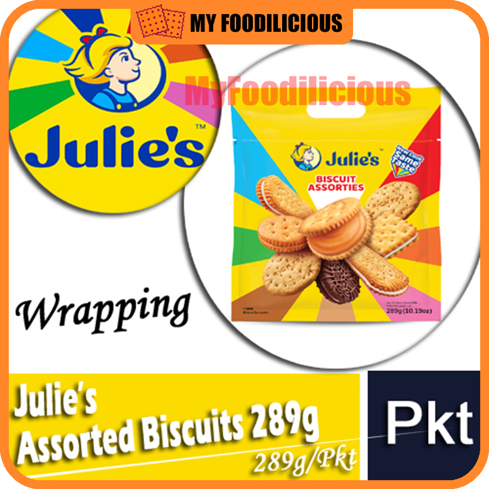 Julie's Assorted Biscuits 289g Snack Halal | Shopee Singapore