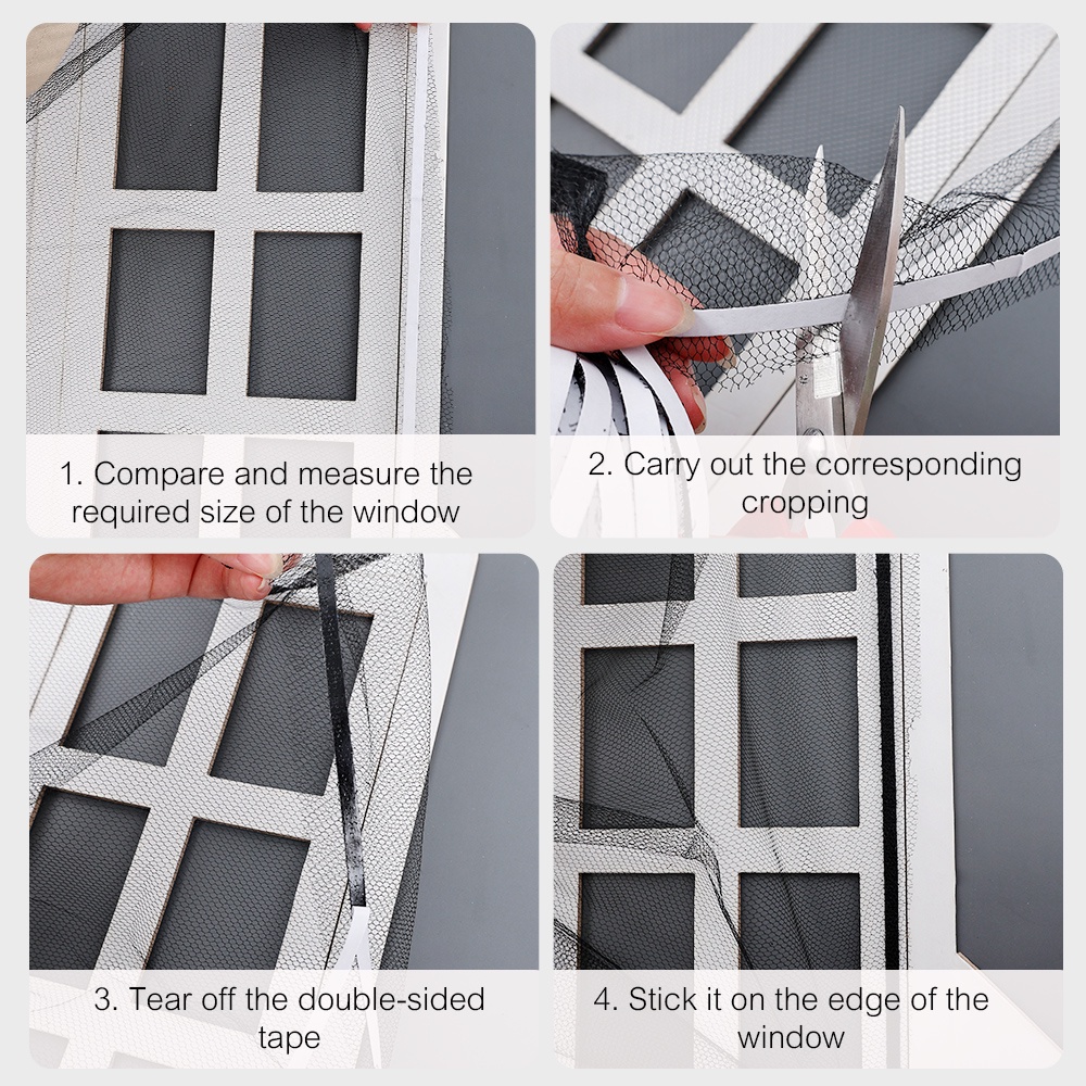 [SG] 1.3mX1.5m 1.5mX2m Mosquito Net Window Cat Mesh Window Mosquito Net ...