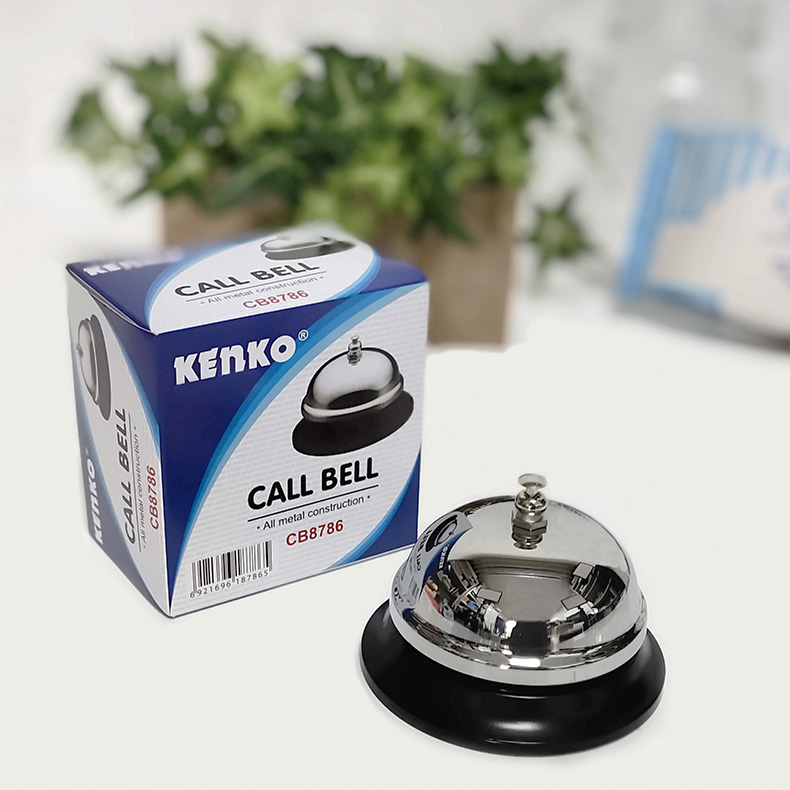 Kenko Call Bell | Counter Top/Restaurant Service Bell | Metal Hotel ...