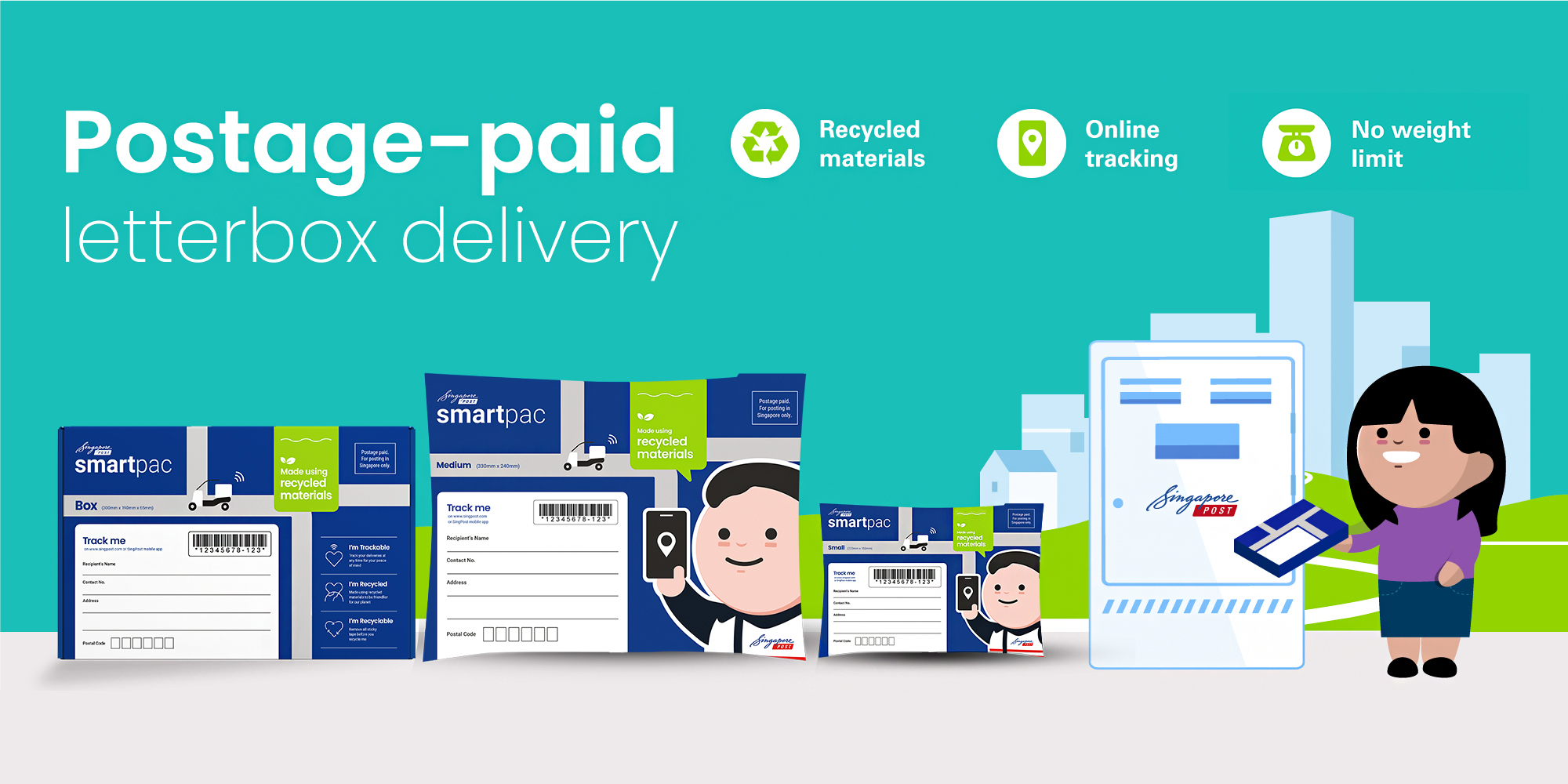 [SINGPOST] smartpac - A postage-paid packaging for local delivery ...