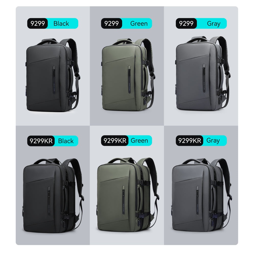 MARK RYDEN 17 Inch Laptop Travel Backpack EXPANDOS With USB Charging ...
