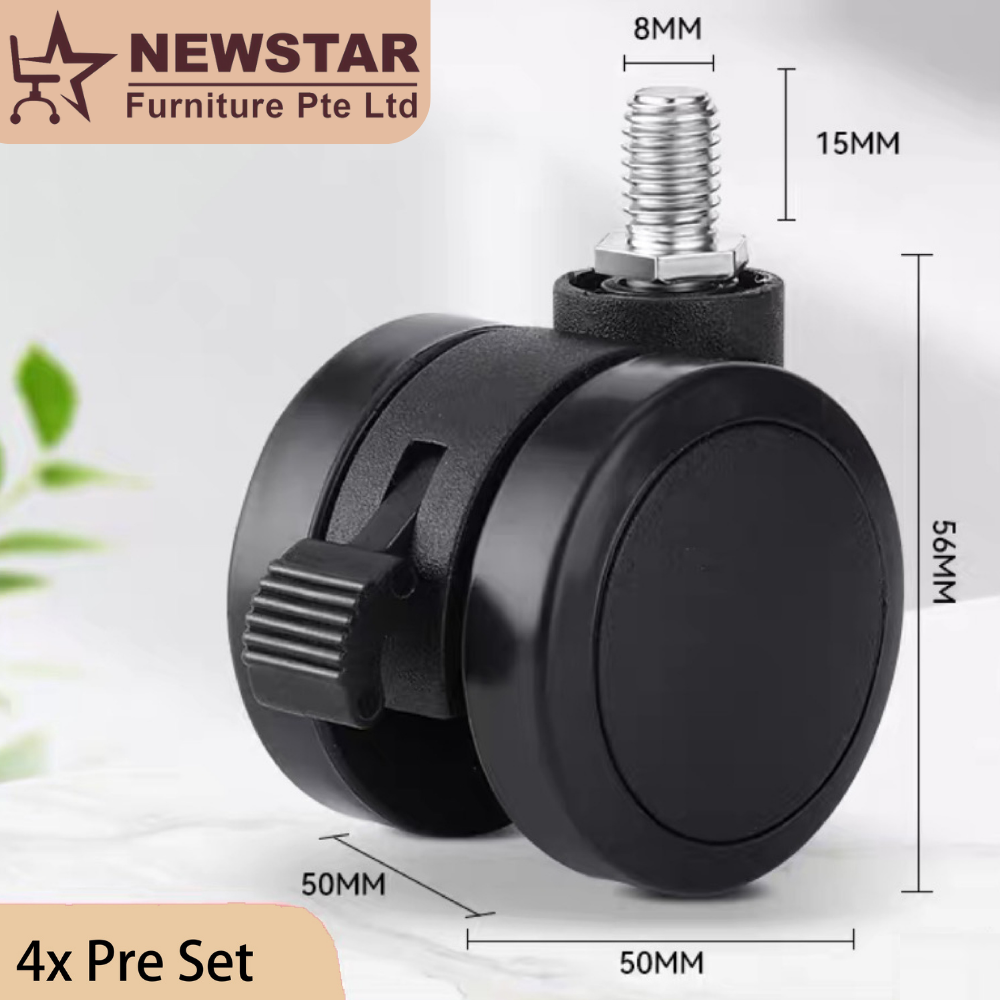 Desk/Table Locking Casters Wheels, Castors Wheels For Furniture ...