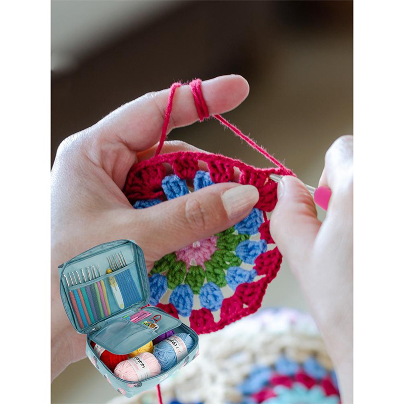 [SG] 68PCS Crochet Kit For Beginner Set Knitting Kit Crochet Hook Set ...